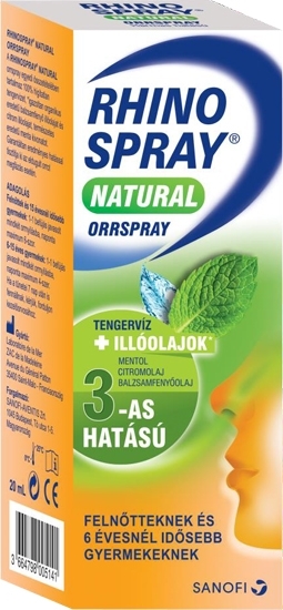 Rhinospray Natural orrspray 20ml - Arany Kígyó Patika ...