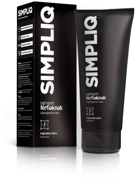 SIMPLIQ hajhullás elleni sampon férfiaknak 150ml - Arany Kígyó Patika ...