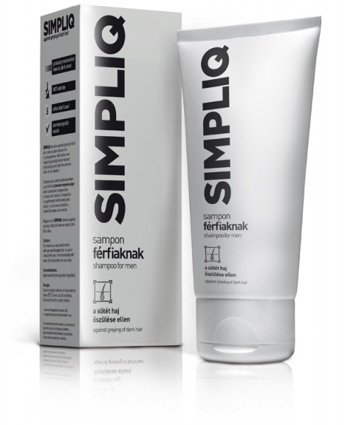 SIMPLIQ őszülés elleni sampon férfiaknak 150ml - Arany Kígyó Patika ...