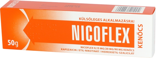 Nicoflex kenőcs 50g - Arany Kígyó Patika - Kertvarosipatika.hu - Online ...