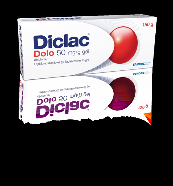 Diclac Dolo 50 mg/g gél 150g - Arany Kígyó Patika - Kertvarosipatika.hu ...