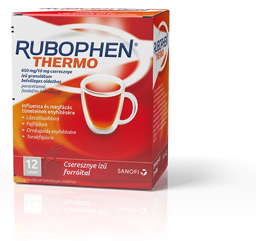 Rubophen Thermo cseresznye ízű forróital 12x - Arany Kígyó Patika ...